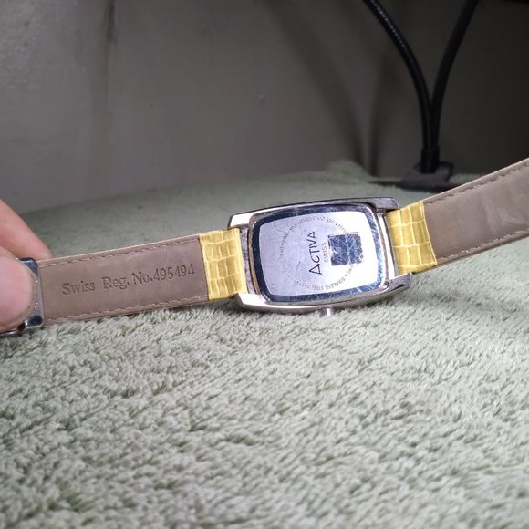 Activa | Jewelry | Activa Yellow Swiss Watch | Poshmark